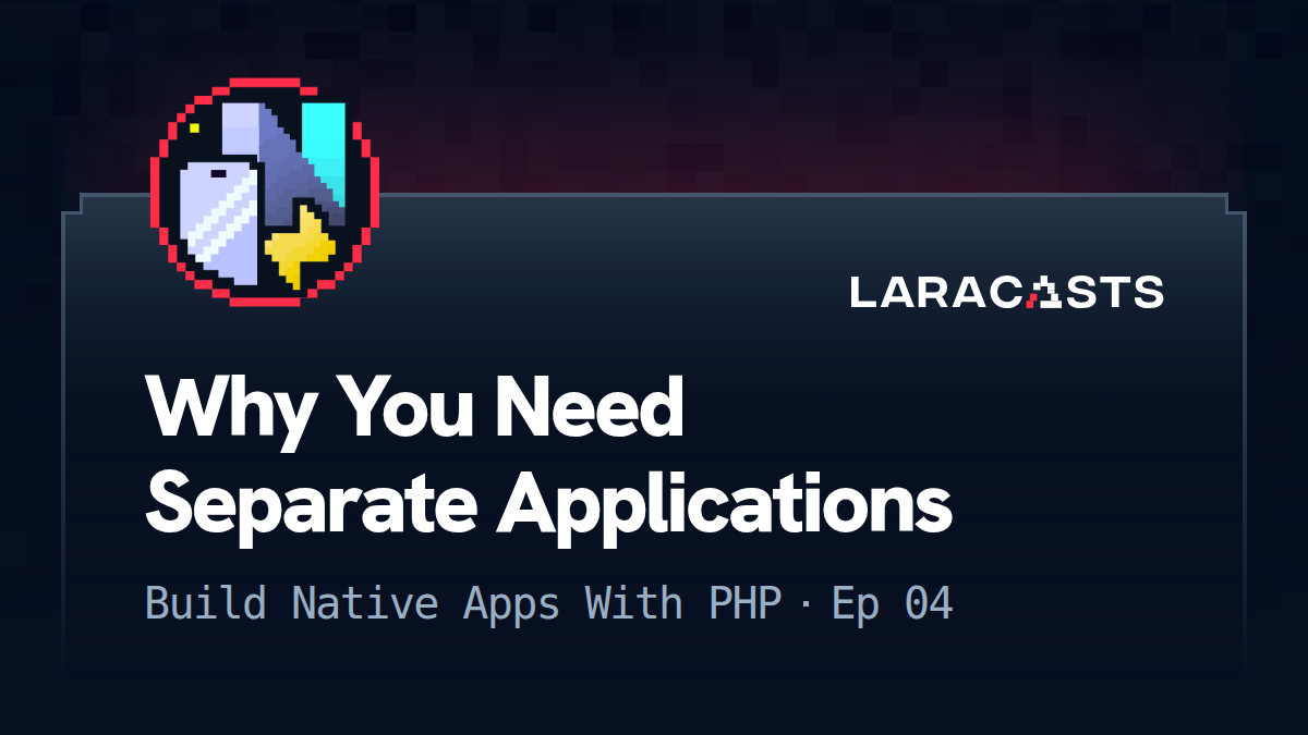 Why You Need Separate Applications