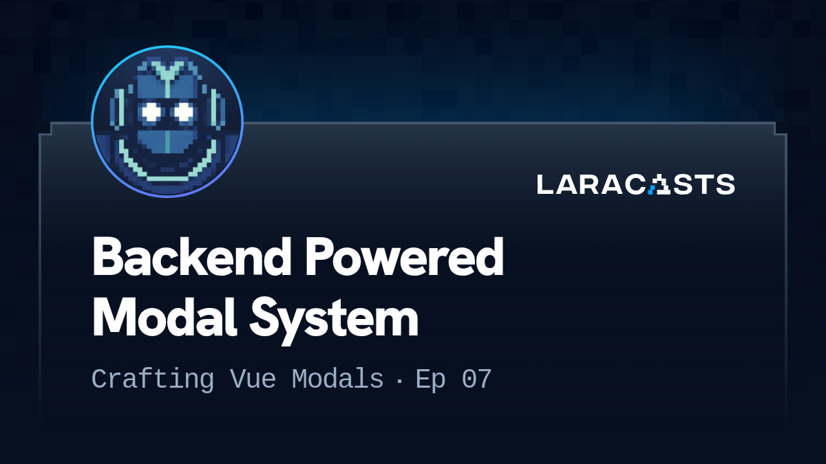 Backend Powered Modal System