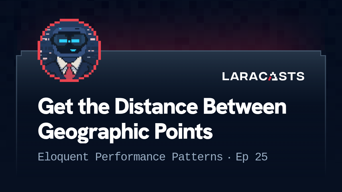Get the Distance Between Geographic Points