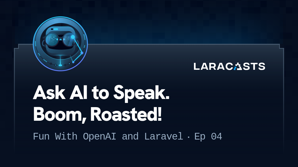 Ask AI to Speak. Boom, Roasted!