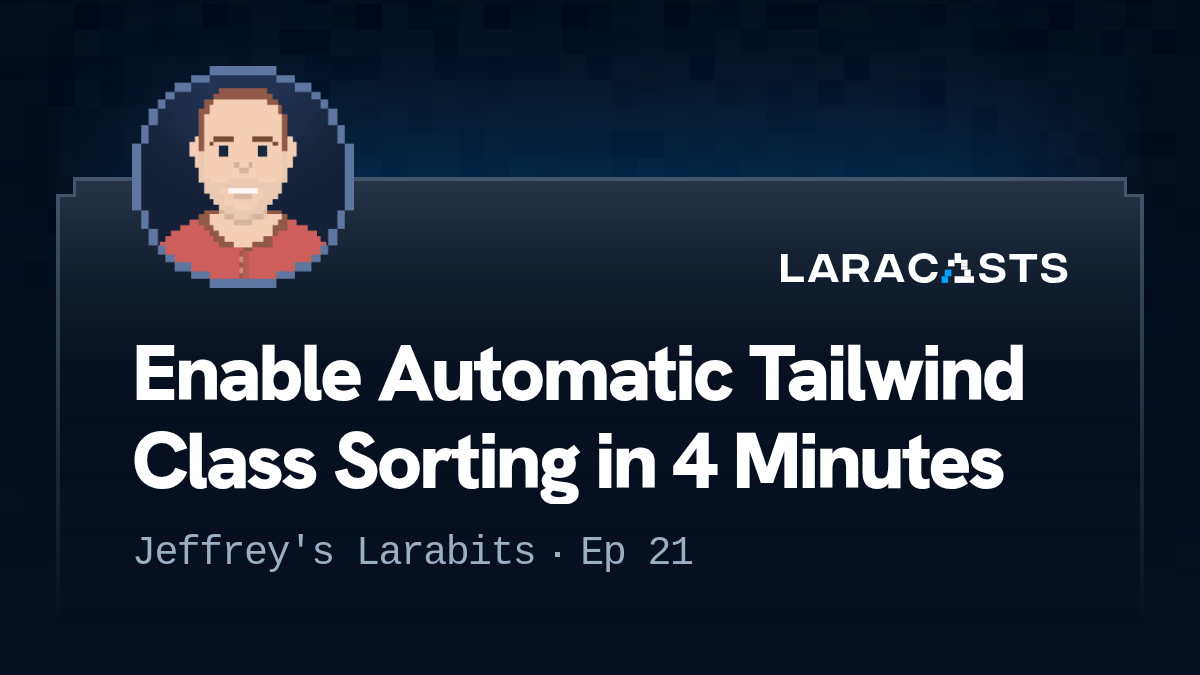 Enable Automatic Tailwind Class Sorting in 4 Minutes