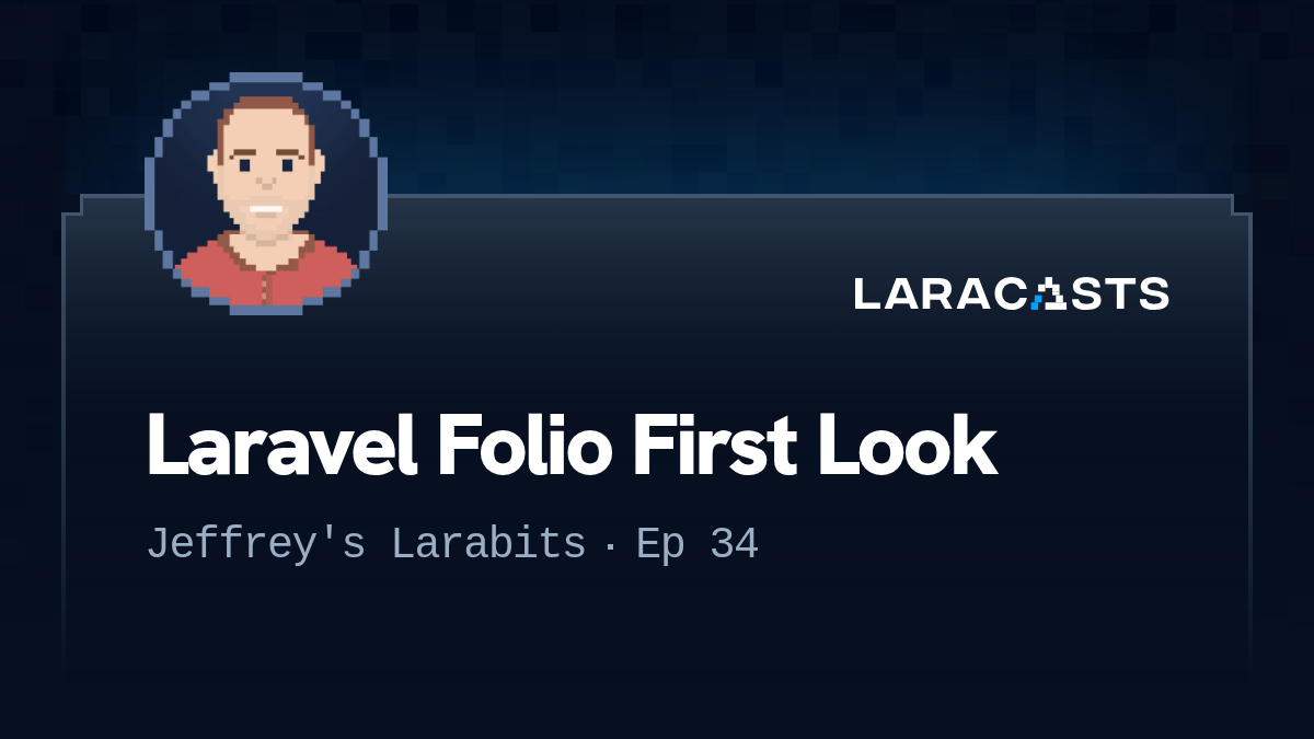 Laravel Folio First Look