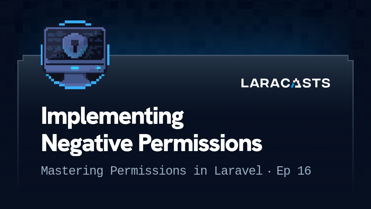 Implementing Negative Permissions