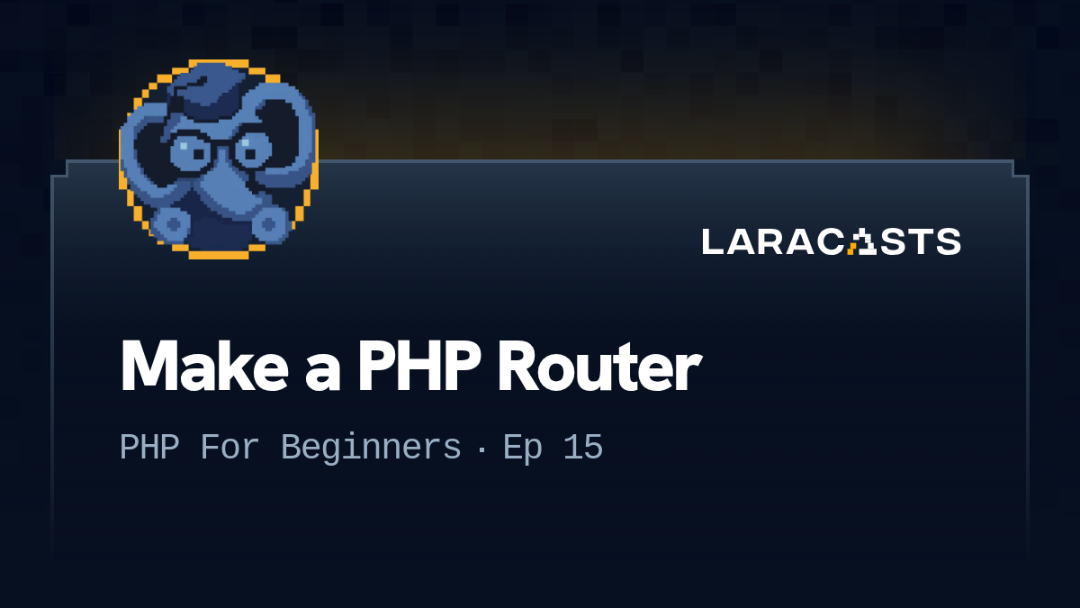 Make a PHP Router