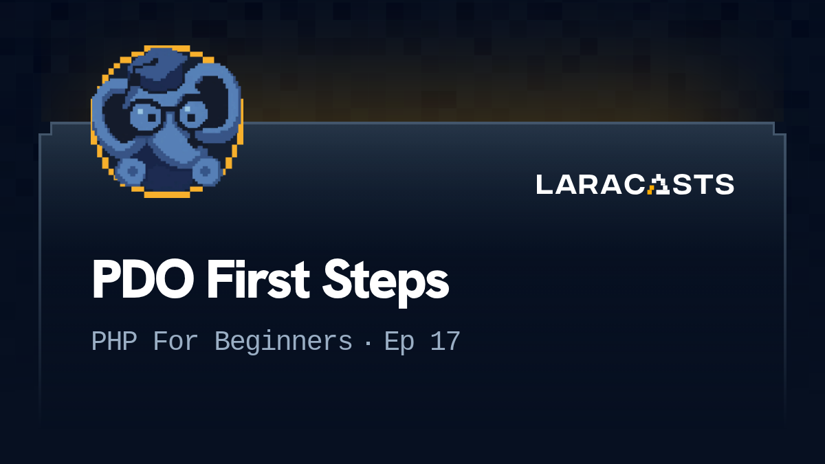 PDO First Steps