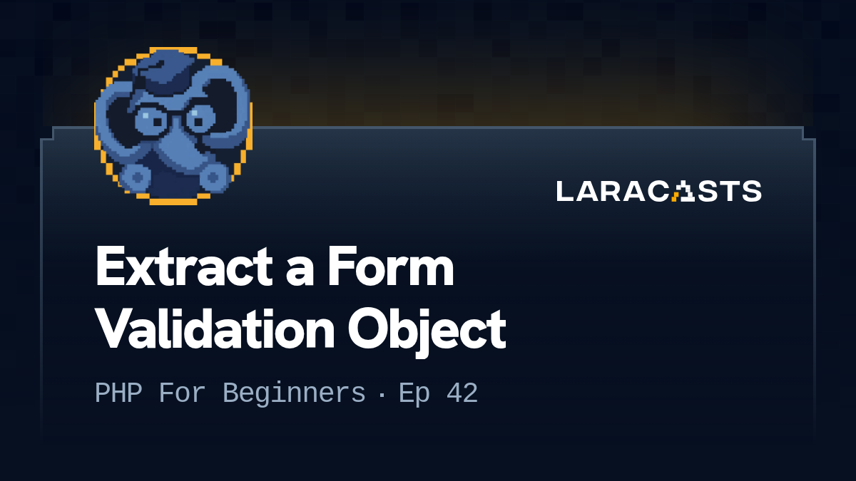 Extract a Form Validation Object